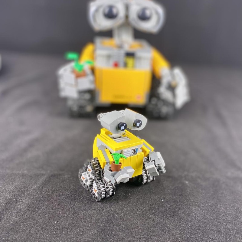 LEGO MOC mini WALL-E by long112358 | Rebrickable - Build with LEGO