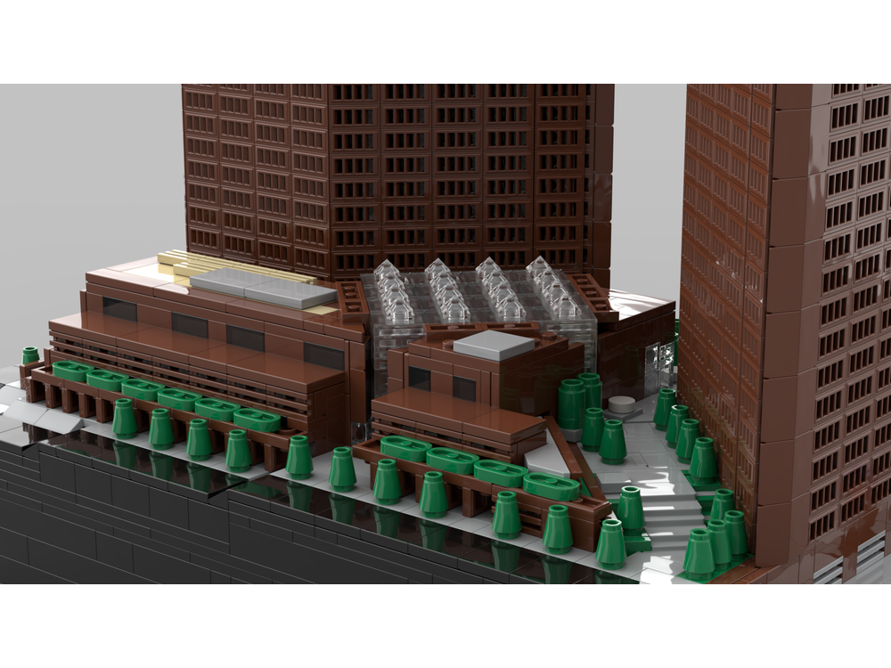 LEGO MOC Wells Fargo Center at 1/650th Scale by FunnyTacoBunny ...