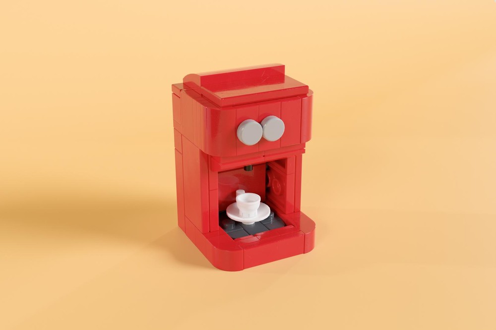 LEGO MOC Coffee Machine by Joffre Bricks | Rebrickable - Build with LEGO