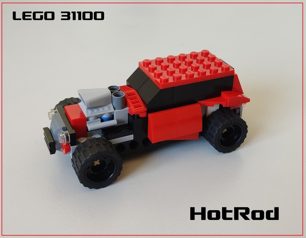 LEGO MOC 31100 HotRod by Kirvet | Rebrickable - Build with LEGO