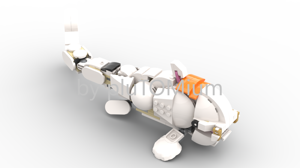 LEGO MOC Tancho Kohaku Koi (LEGO 31133 Alternate) by pluTOMium ...