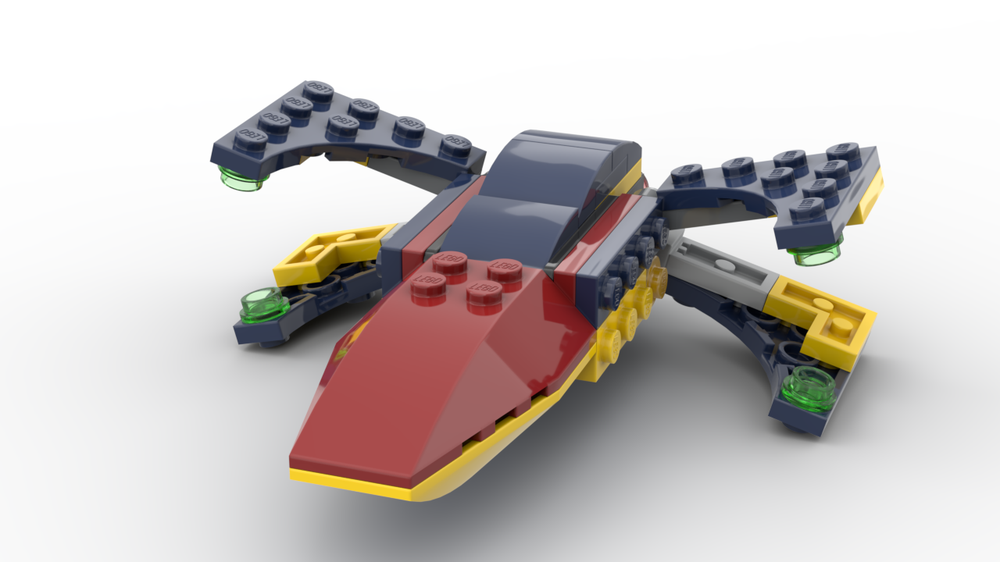 LEGO MOC 31102 X-Wing by Lenarex | Rebrickable - Build with LEGO