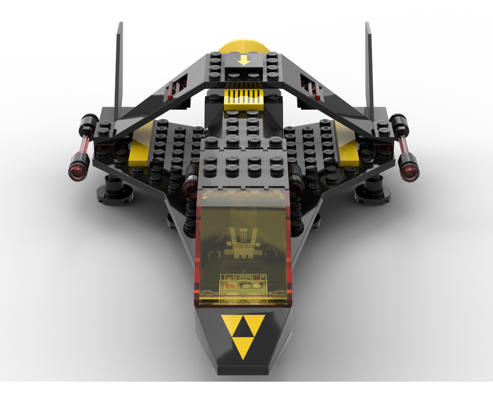 LEGO MOC 6582 Blacktron Aerial Recon by Malcav | Rebrickable - Build ...