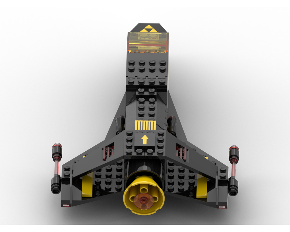 LEGO MOC 6582 Blacktron Aerial Recon by Malcav | Rebrickable - Build ...