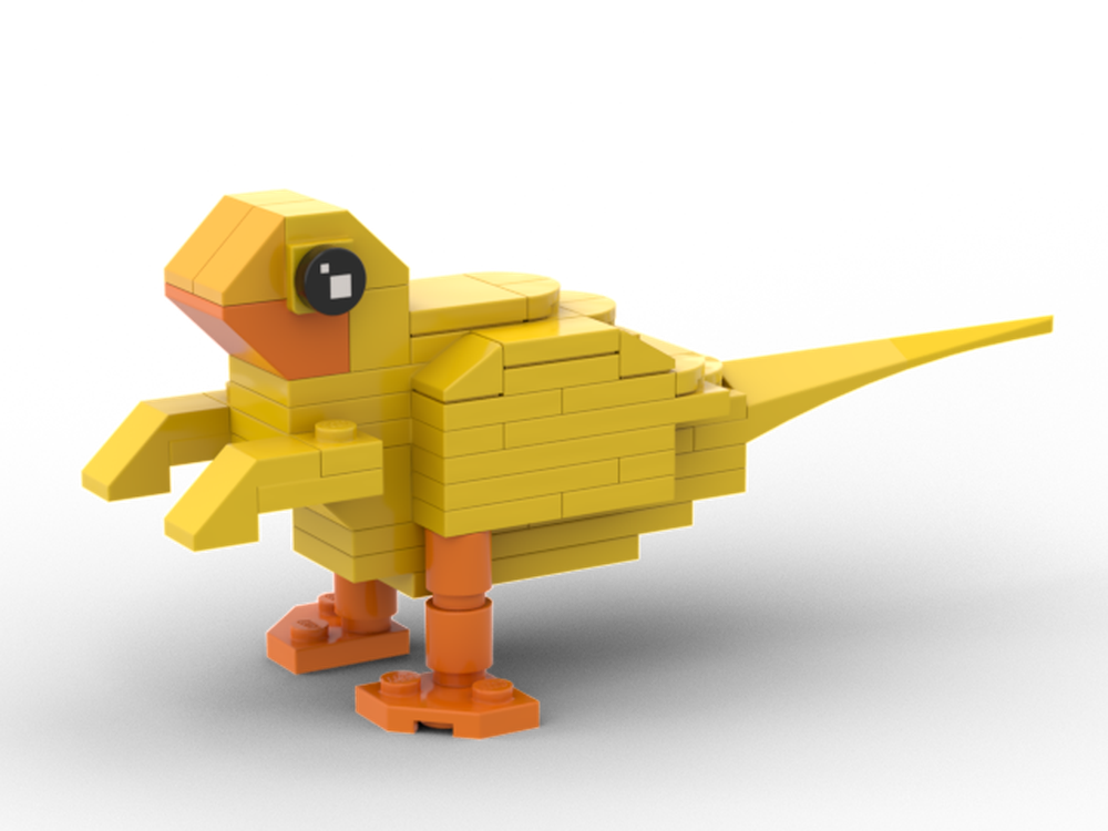 LEGO MOC Raptor-Birb by Space_Steave | Rebrickable - Build with LEGO