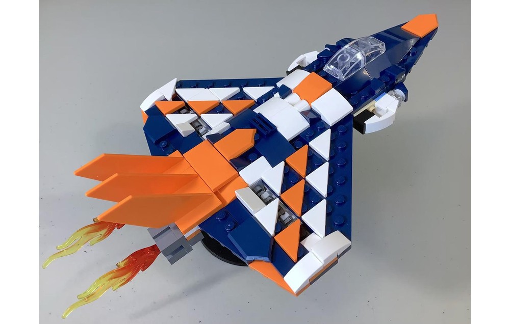 LEGO MOC 31126 TopGun Enemy Fighter by crazy8ron | Rebrickable - Build ...
