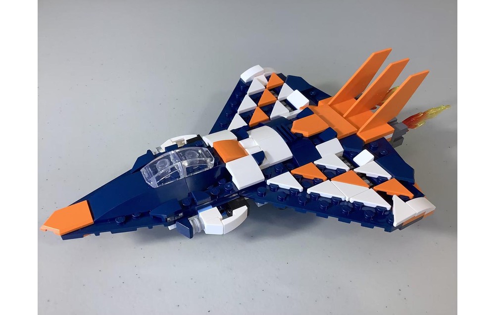 LEGO MOC 31126 TopGun Enemy Fighter by crazy8ron | Rebrickable - Build ...