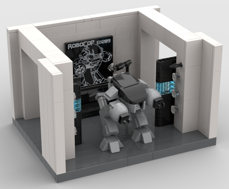 LEGO MOC ED290 from Robocop by Thierry | Rebrickable - Build with LEGO