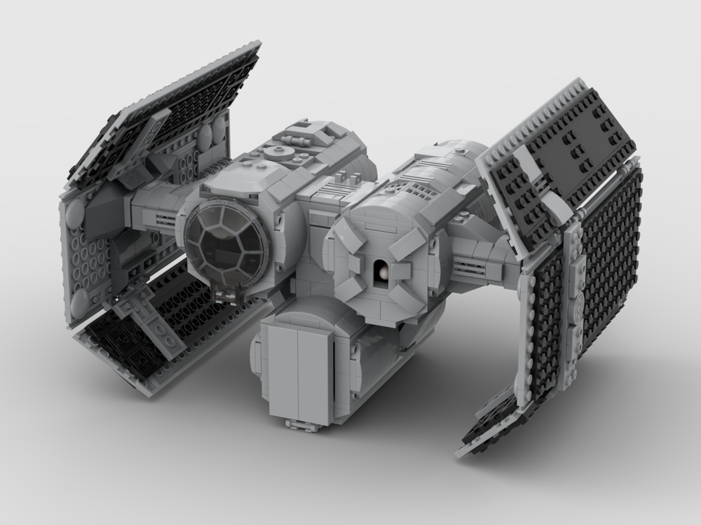 LEGO MOC TIE Lander by Fabian2 | Rebrickable - Build with LEGO