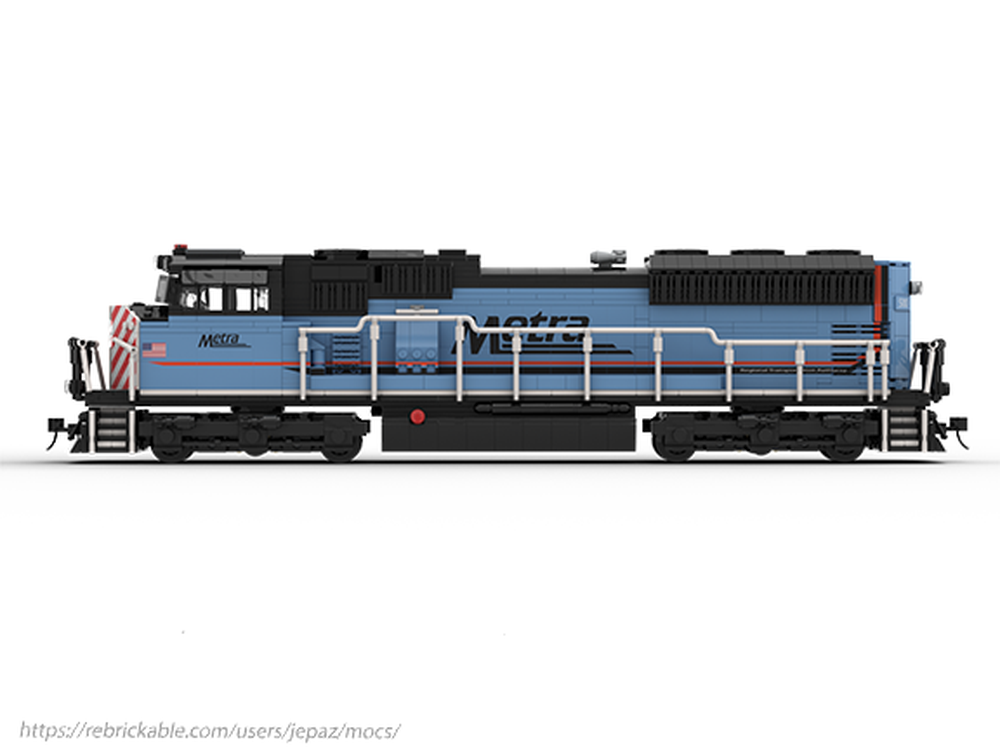 Lego Moc Sd70mach Metra By Jepaz Rebrickable Build With Lego