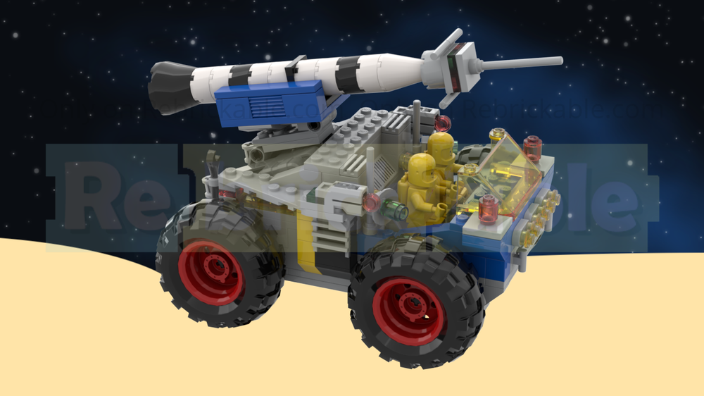 LEGO MOC Classic Space Mobile Rocket Transporter by watson.lego ...