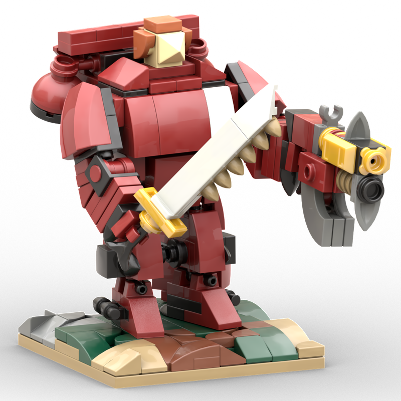 LEGO MOC Space Marines Blood Angel Swordtail (Warhammer 40k) by ...