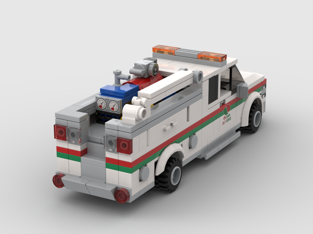 Lego Moc Octan Service Truck By Jidbrickcreations Rebrickable Build