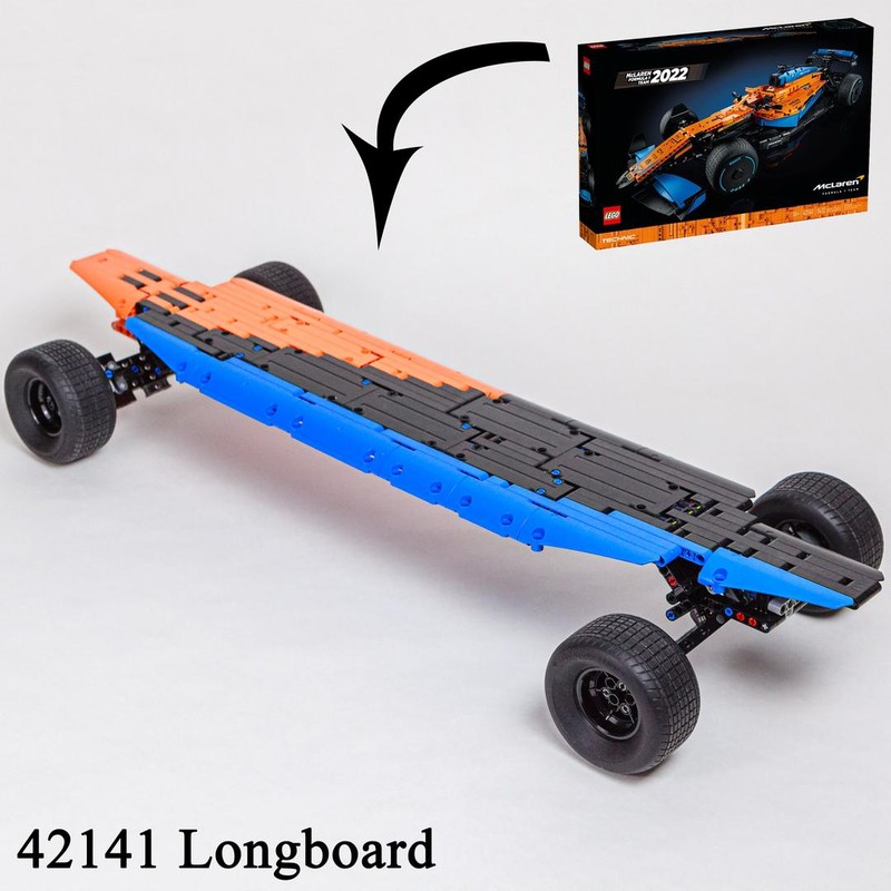 LEGO MOC Longboard (42141 McLaren Formula 1 c-model) by klimax ...