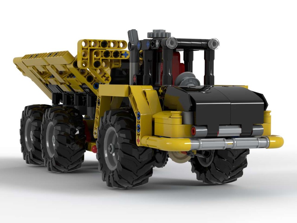 LEGO MOC 42122 Volvo articulated hauler by richidello | Rebrickable ...