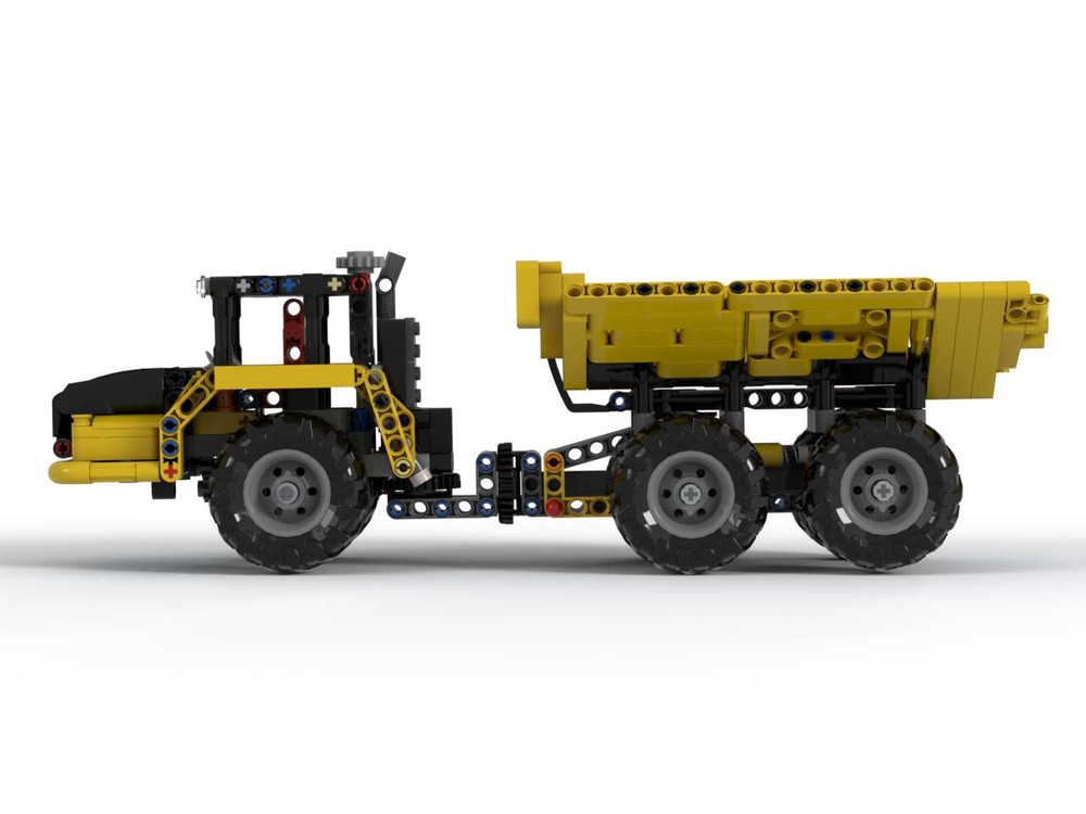 LEGO MOC 42122 Volvo articulated hauler by richidello | Rebrickable ...