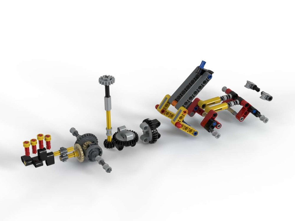 LEGO MOC 42122 Volvo articulated hauler by richidello | Rebrickable ...