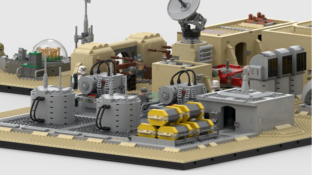 Lego Moc Cranes Logistic Port By Paulojorgeramos Rebrickable Build