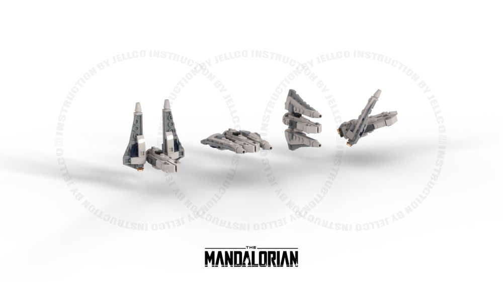 LEGO MOC Ultramicro Starfighters in MANDALORIAN season 3 by jellco ...