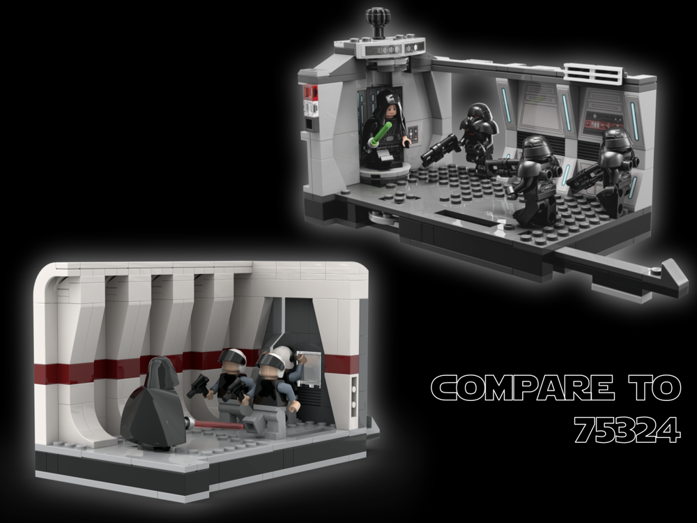 LEGO MOC Vader Hallway scene / Rogue One Ending Scene by FOR THE ...