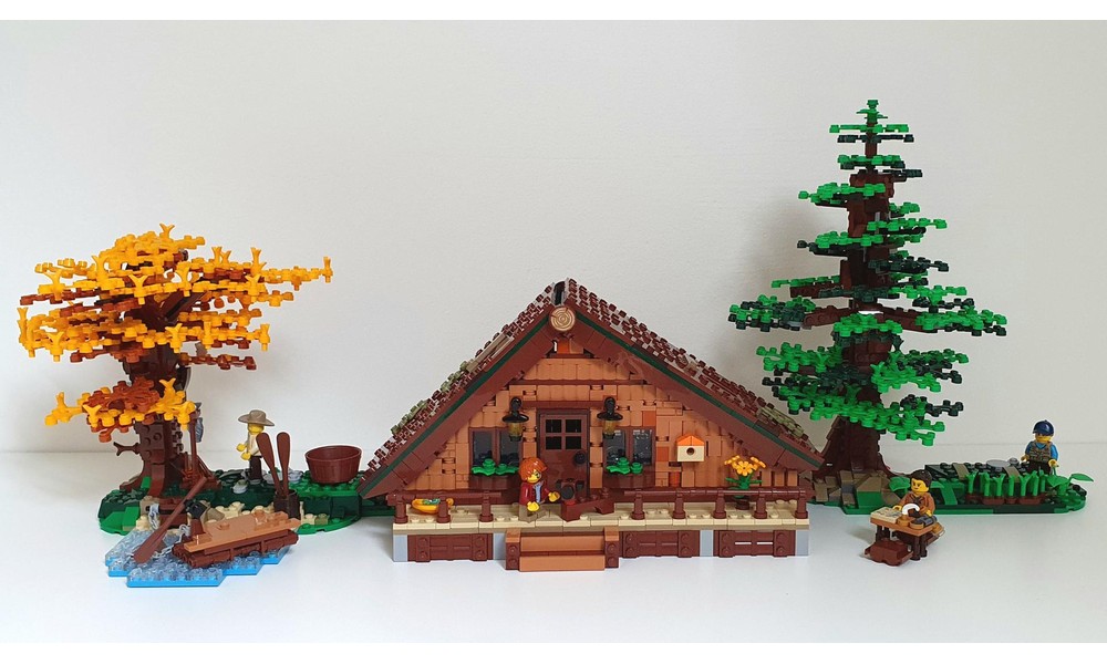 LEGO MOC Forest Cabin by Gr33tje13 | Rebrickable - Build with LEGO