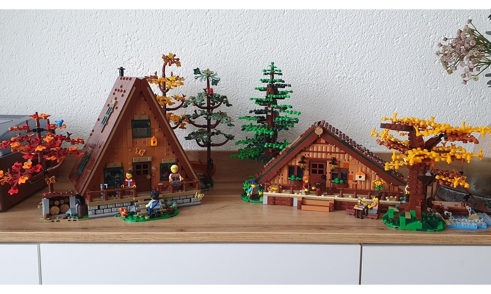 LEGO MOC Forest Cabin by Gr33tje13 | Rebrickable - Build with LEGO