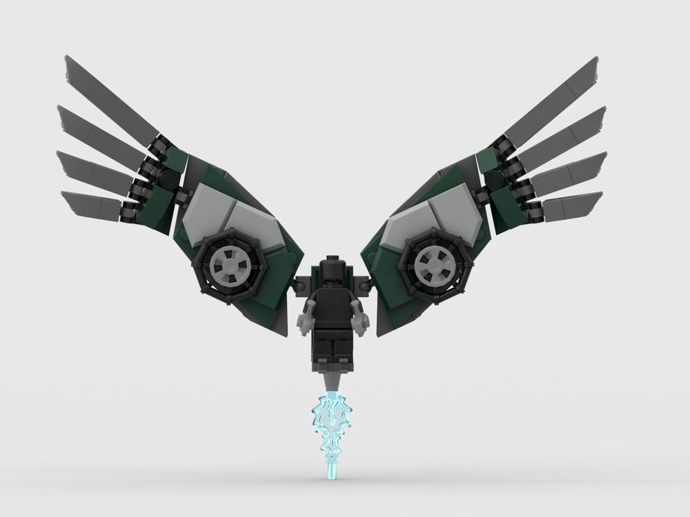 LEGO MOC The Vulture's Wings (Spider-Man: Homecoming) by theDsign | Rebrickable - Build with LEGO