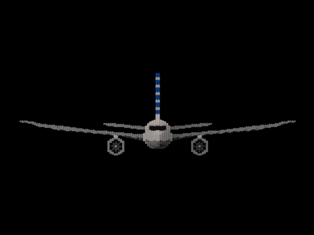 LEGO MOC-143827 Boeing 787-8 by Sabage_Cavage | Rebrickable - Build ...