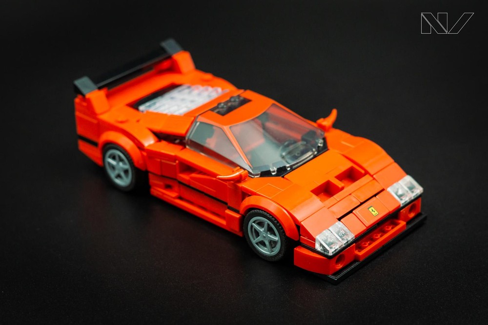 LEGO MOC Ferrari F40 LM by NV Carmocs | Rebrickable - Build with LEGO