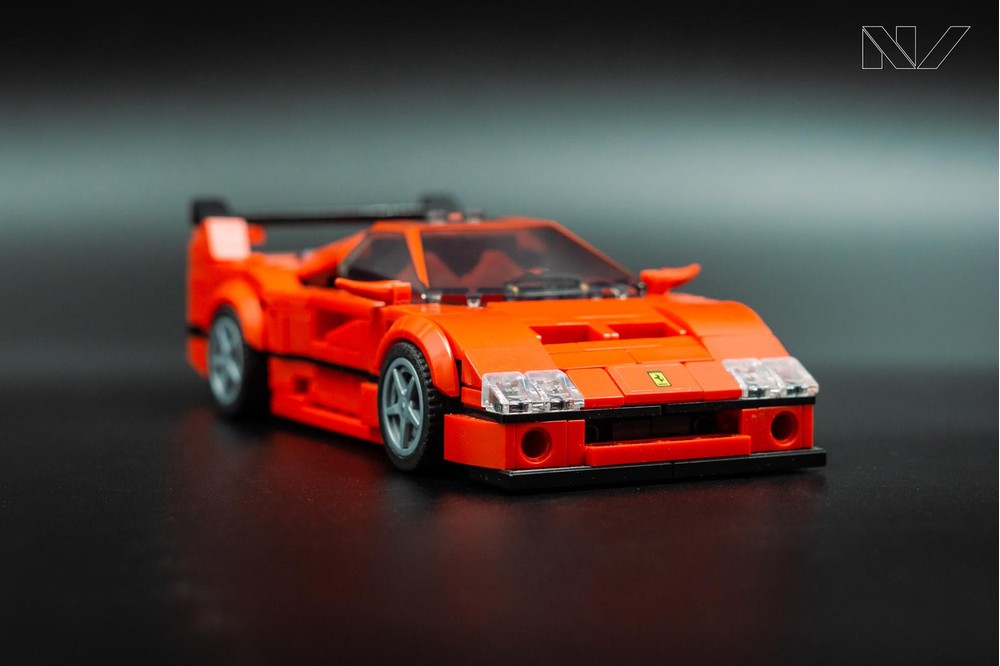 LEGO MOC Ferrari F40 LM by NV Carmocs | Rebrickable - Build with LEGO