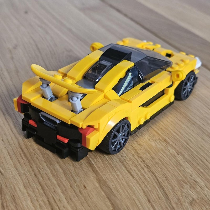 LEGO MOC McLaren P1 (8-wide) by monty_builds | Rebrickable - Build with ...