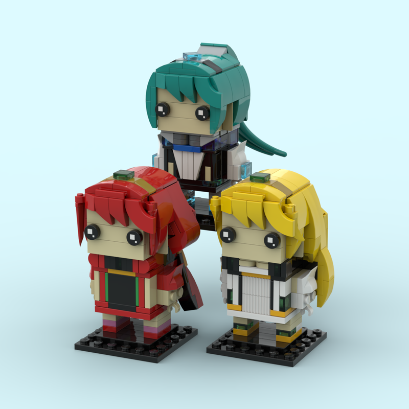 LEGO MOC Three Aegis Blades Brickheadz - Xenoblade Chronicles 2 by Lego ...