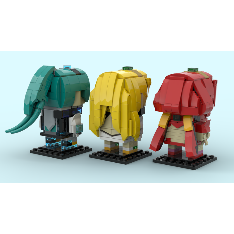 LEGO MOC Three Aegis Blades Brickheadz - Xenoblade Chronicles 2 by Lego ...