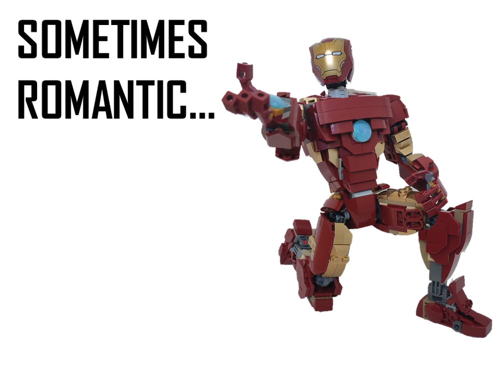 LEGO MOC Posable Iron Man Mark 43 by Bricked_Figs | Rebrickable - Build ...