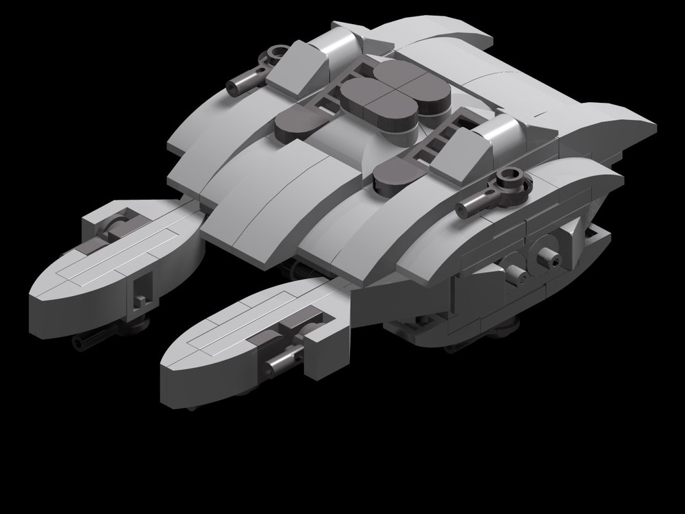 LEGO MOC Anti fighter corvette by Mahrder | Rebrickable - Build with LEGO