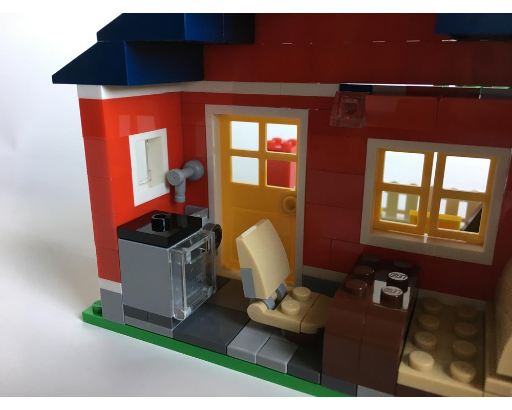 LEGO MOC 376 House with Garden RELOADED by Mith77 | Rebrickable - Build ...