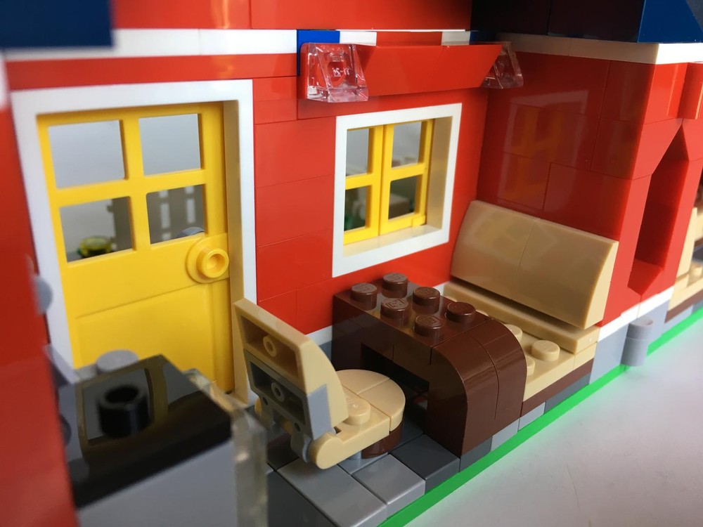 LEGO MOC 376 House with Garden RELOADED by Mith77 | Rebrickable - Build ...