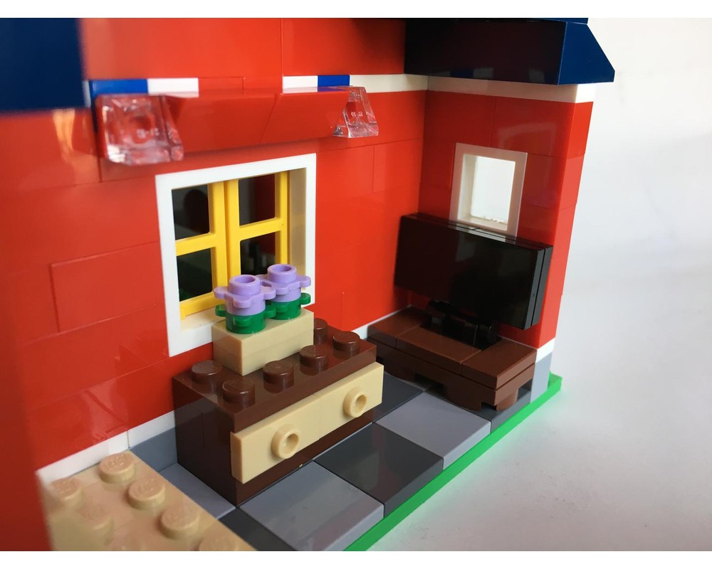 LEGO MOC 376 House with Garden RELOADED by Mith77 | Rebrickable - Build ...