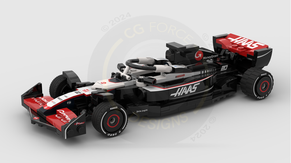 LEGO MOC F1 Haas VF-23 by CGForceDesigns | Rebrickable - Build with LEGO