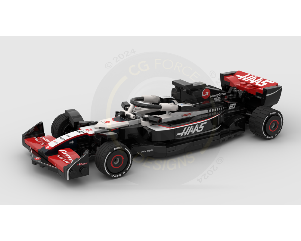 LEGO MOC F1 Haas VF-23 by CGForceDesigns | Rebrickable - Build with LEGO