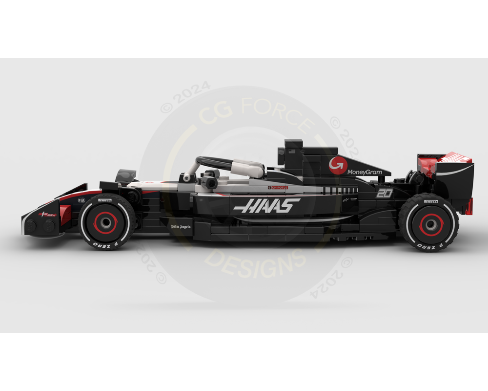 LEGO MOC F1 Haas VF-23 by CGForceDesigns | Rebrickable - Build with LEGO