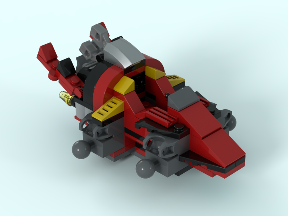 LEGO MOC Hover Racer by mobyeatworld | Rebrickable - Build with LEGO