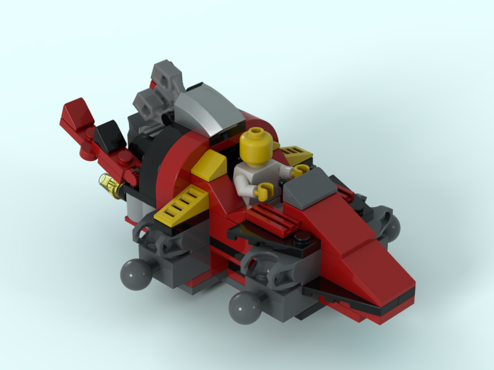 LEGO MOC Hover Racer by mobyeatworld | Rebrickable - Build with LEGO