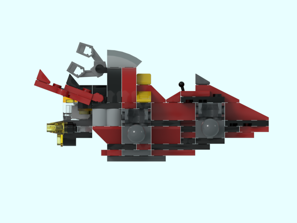 LEGO MOC Hover Racer by mobyeatworld | Rebrickable - Build with LEGO