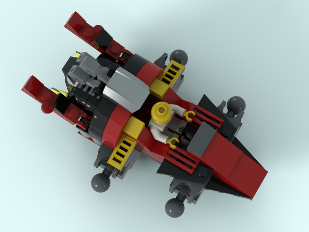 LEGO MOC Hover Racer by mobyeatworld | Rebrickable - Build with LEGO