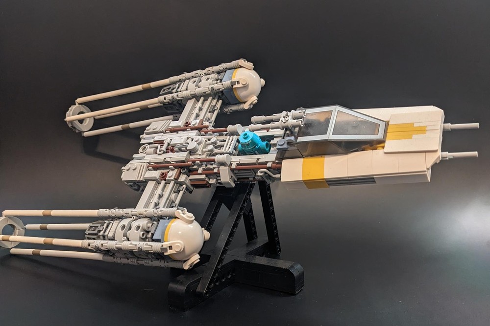 LEGO MOC Star wars y wing by Gimblegorp | Rebrickable - Build with LEGO