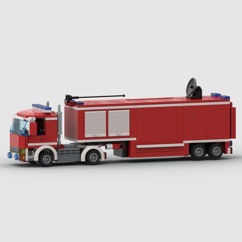 LEGO MOC Lego City Fire Brigade Command Truck by nicolas_brick_design ...