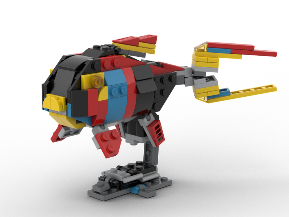 LEGO MOC Fish by zengogobrick | Rebrickable - Build with LEGO