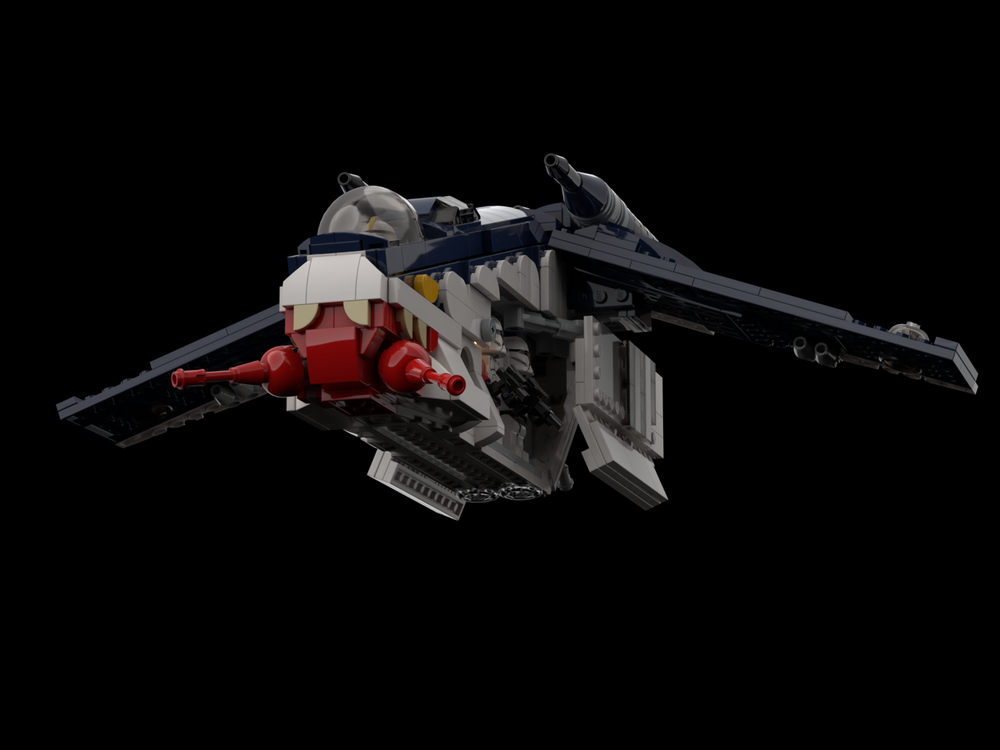 Lego Moc Muunilist 10 Laat Gunship By Lswfiend Rebrickable Build
