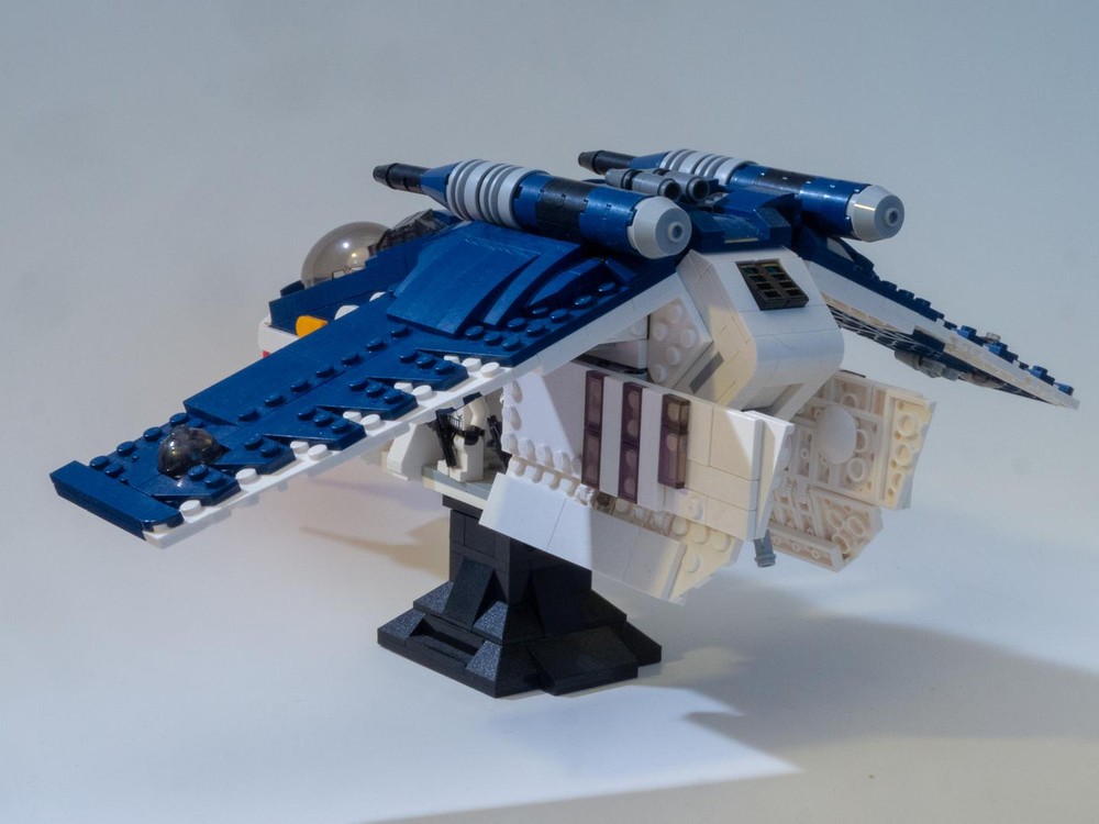 Lego Moc Muunilist 10 Laat Gunship By Lswfiend Rebrickable Build